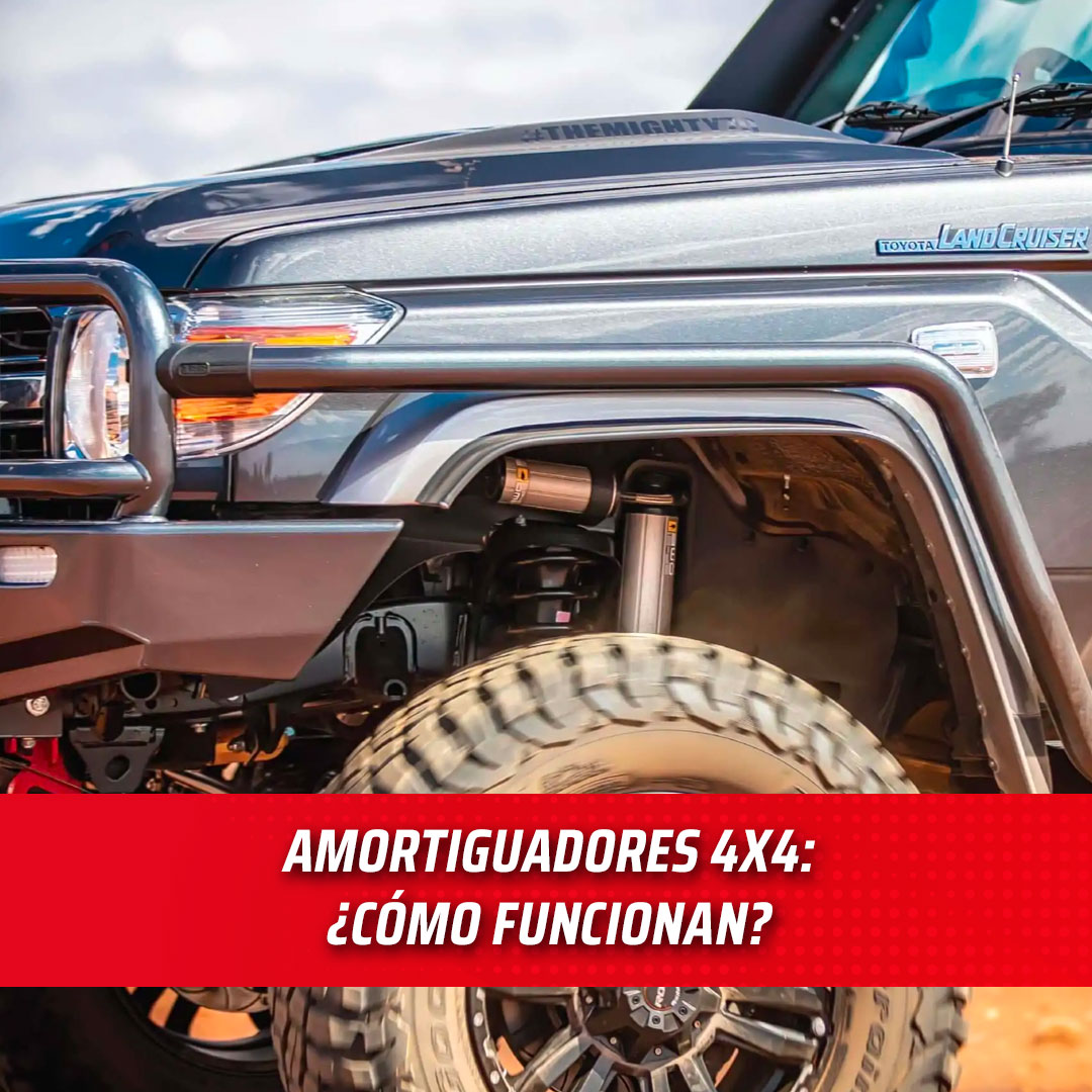 Amortiguadores 4x4, ¿cómo funcionan?